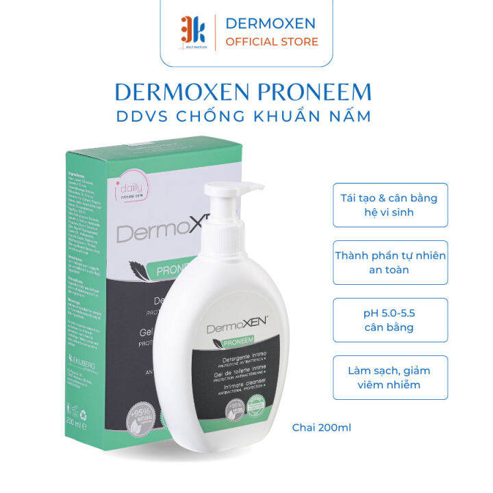 Dung dịch vệ sinh phụ nữ DermoXEN Proneem ngừa khuẩn nấm | Lazada.vn