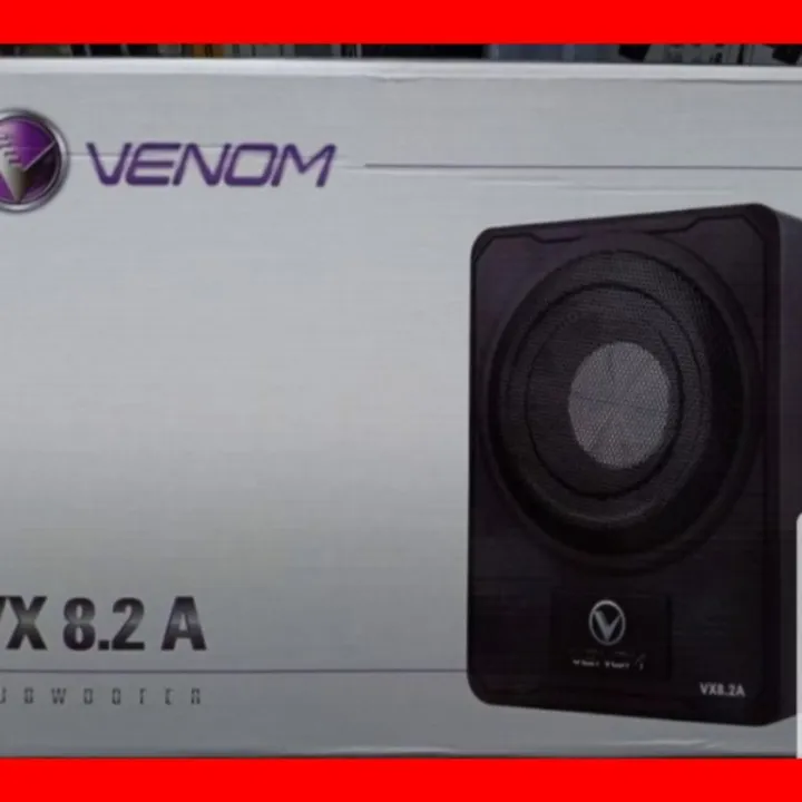 subwoofer kolong jok aktif venom vx 8.2A | Lazada Indonesia