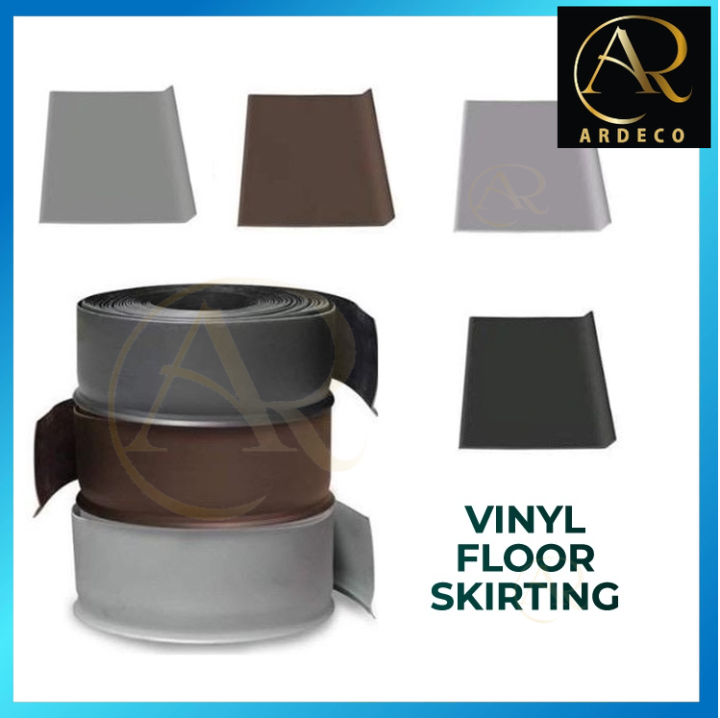ARDECO Vinyl Flooring Skirting / Floor Skirt Wall PVC Flooring Line ...