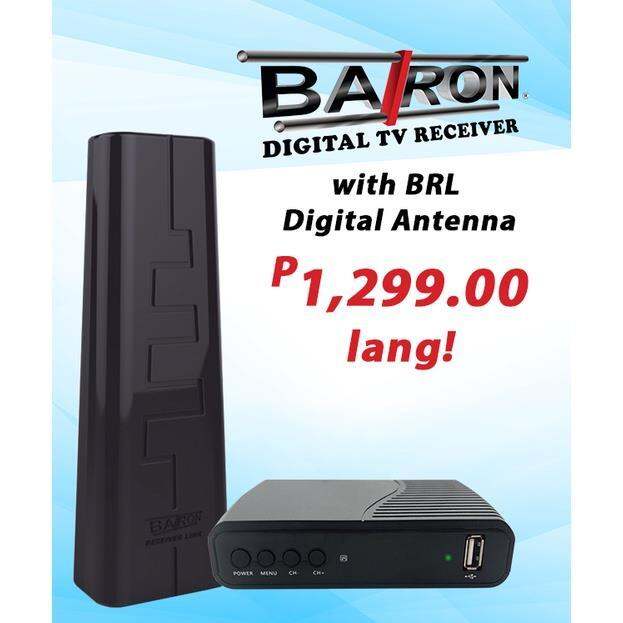BARON PLUS (Digital TV Receiver BRL) (No WiFi Dongle) | Lazada PH