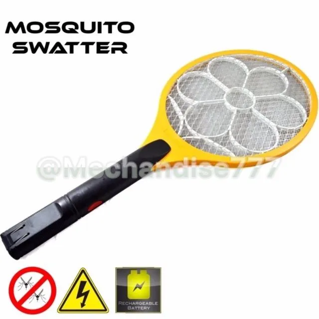 SMALL RECHARGEABLE MOSQUITO/INSECT SWATTER KILLER RACQUET | Lazada PH