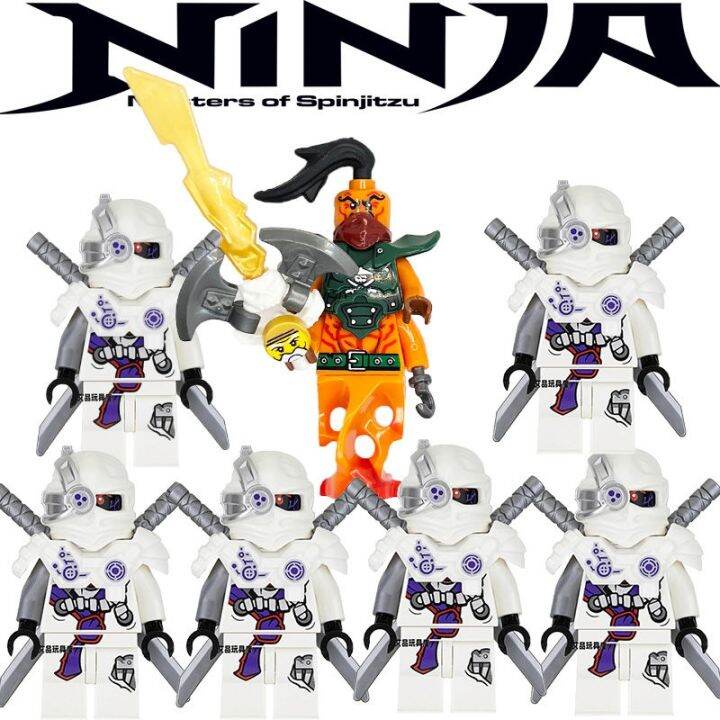 ♘☃ hixingongmao Compatible with LEGO Robot Coptic General Villain ...