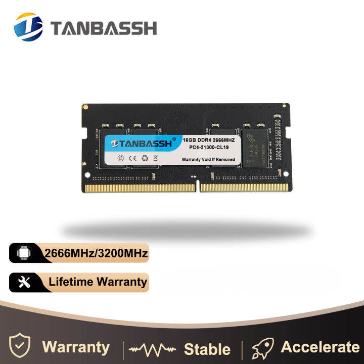 หน่วยความจำ tanbassh RAM 4GB 8GB 16GB DDR4 3200Mhz 2400 2133 2666 ...