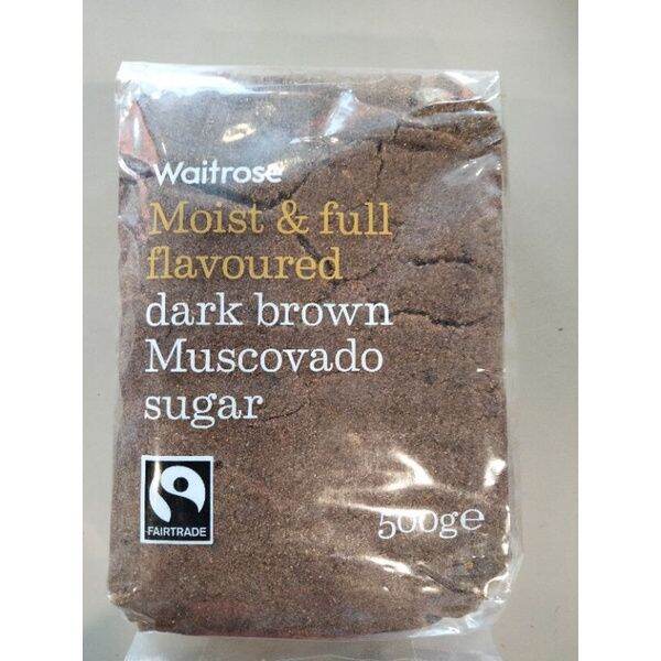 Enjoy food together🔹 Waitrose Dark Brown Muscovado Sugar น้ำตาลทรายแดง ...