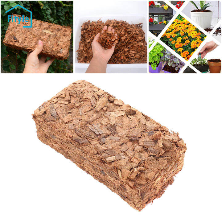 Fityle Premium Organic Coco Coir Brick Growing Potting Soil Coconut ...