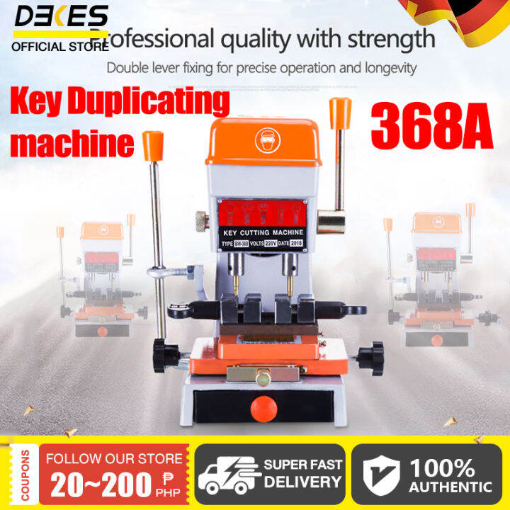 DEKES Key copying cutting Drill Machine 368A key Duplicating machine ...