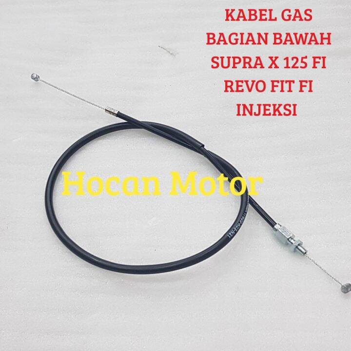 KABEL GAS REVO FIT F1 INJEKSI SUPRA X 125 F1 INJEKSI BAGIAN BAWAH ...