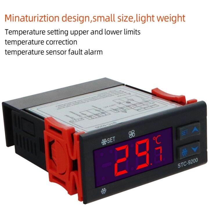 STC-9200 Digital Temperature Controller Thermoregulatorre with ...