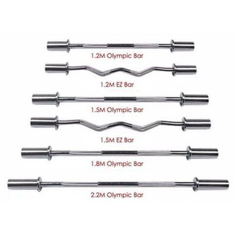 Ready Stock 2.2m Olympic Bar Weight-lifting Gym Barbell Barbells Squat ...