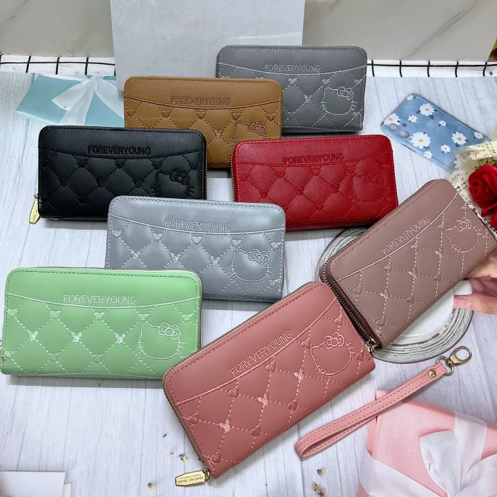 M1235#กระเป๋าสตางค์ใบกลางมีช่วงใส่บัตรงทั้งหมด4ช่อง 📌วัดสุด:หนังPU รุ่น ...