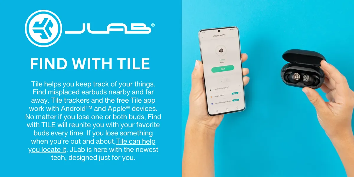 JLab Jbuds Air Pro True Wireless Earbuds - Rack85