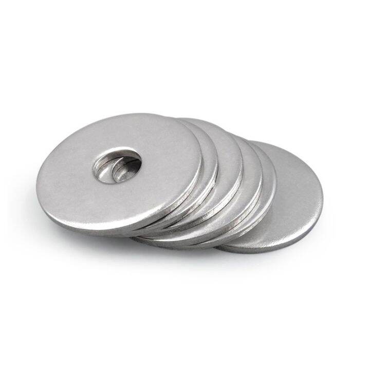 304 Stainless Steel Flat Washer Washer Wide M8 Stainless Steel - 2/50x ...