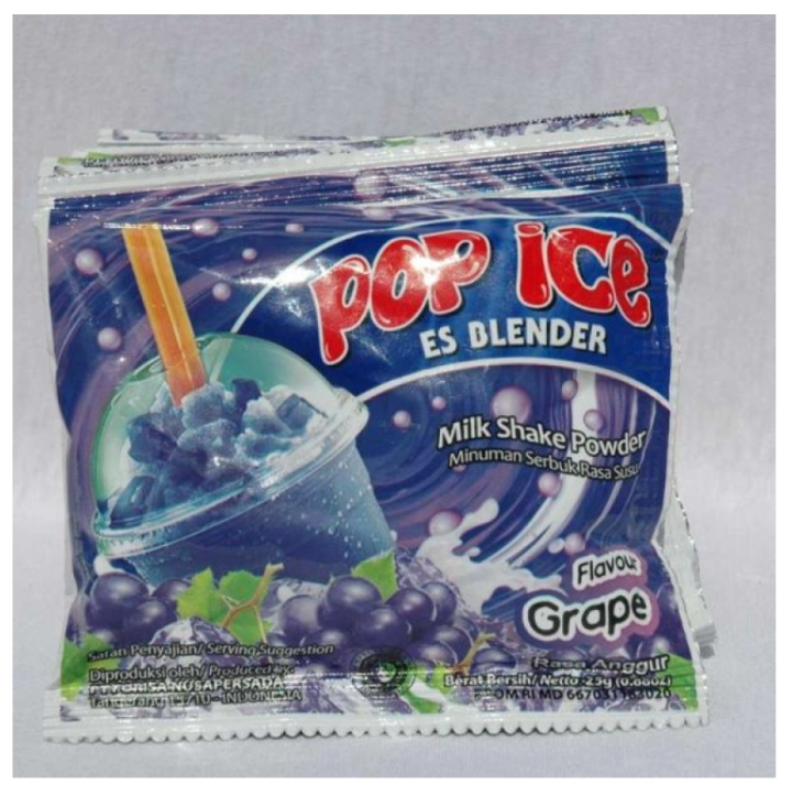 Pop Ice Anggur/Grape 1 dus isi 25 renceng | Lazada Indonesia