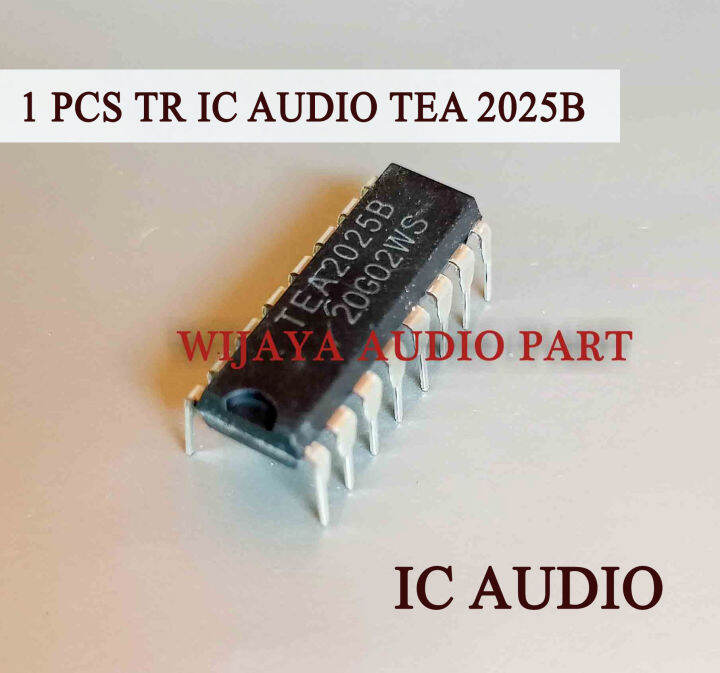 TRANSISTOR IC TEA2025B TEA2025 Audio Amplifiers Stereo Audio Amp DIP 16 Pin IC | Lazada Indonesia