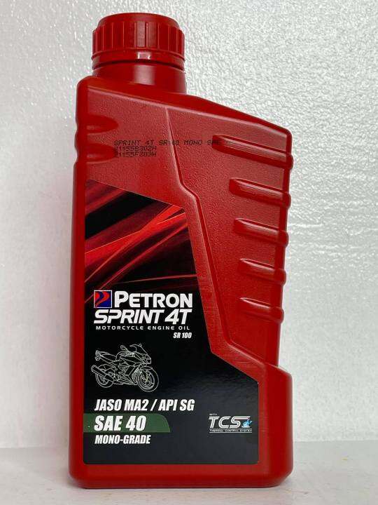 PETRON Sprint 4T Mono Grade SAE40 1Liter | Lazada PH