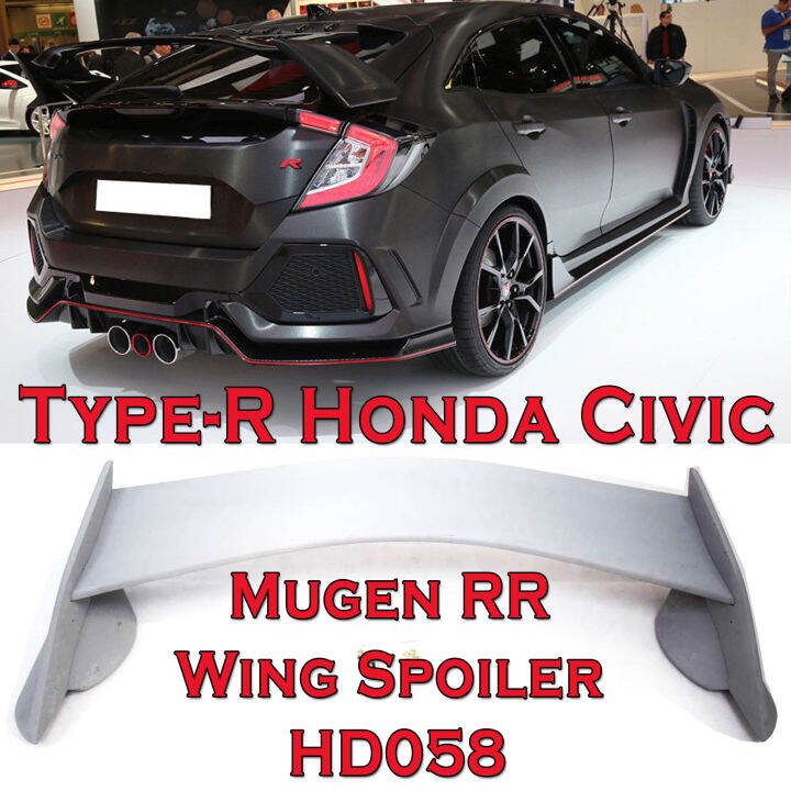 WY-003 2016-2021 HONDA CIVIC FC RS SPOILER TYPE-R STYLE WING | Lazada PH