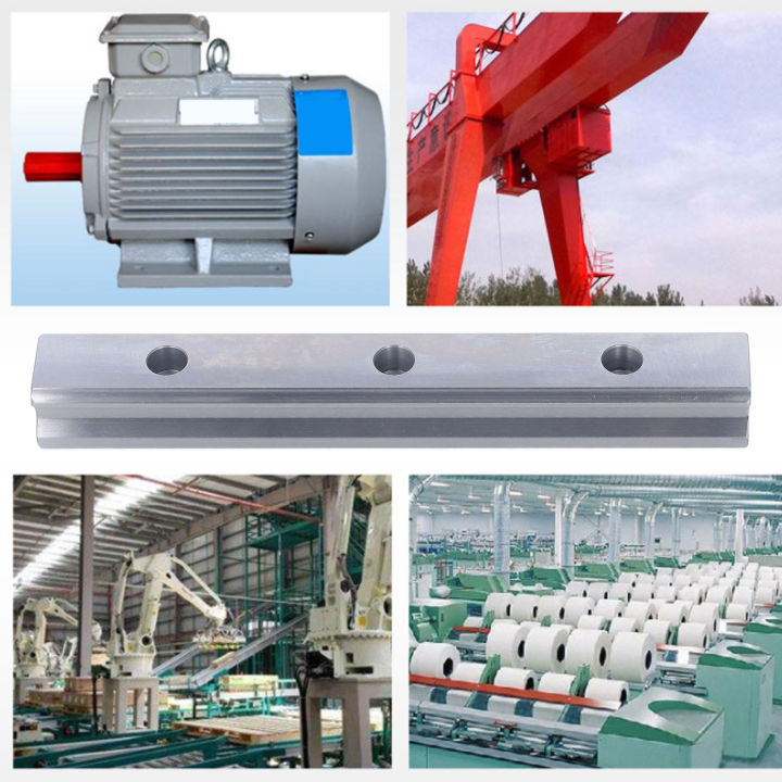 Linear Motion Guide Rail Low Noise Linear Slide Guideway Good Strength Bearing Steel Hgh35 For