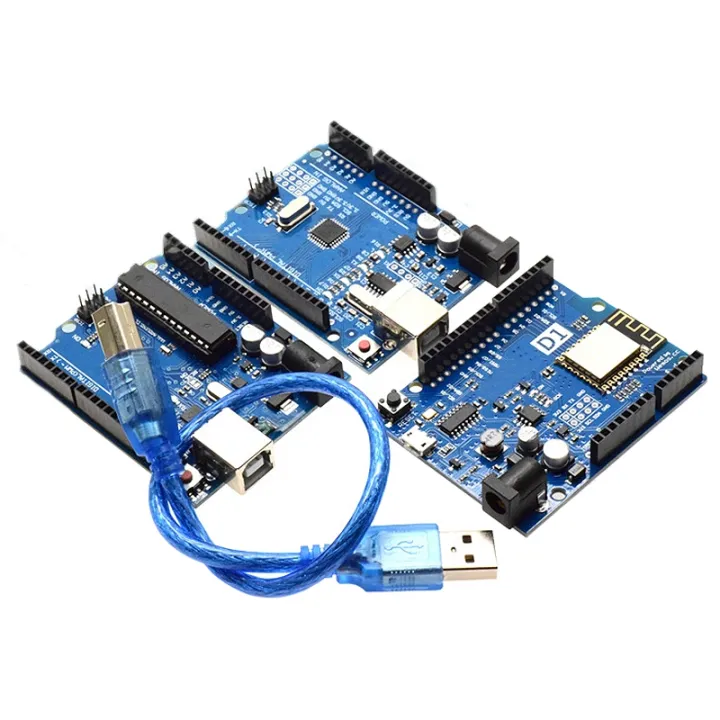 【CW】 1Set UNO R3 Official Box ATMEGA16U2 / UNO WiFi R3 MEGA328P Chip ...