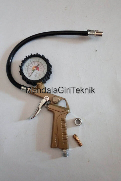 Isian Angin / Inflator 3 Fungsi Body Besar / Inflator And Gauge Kit ...