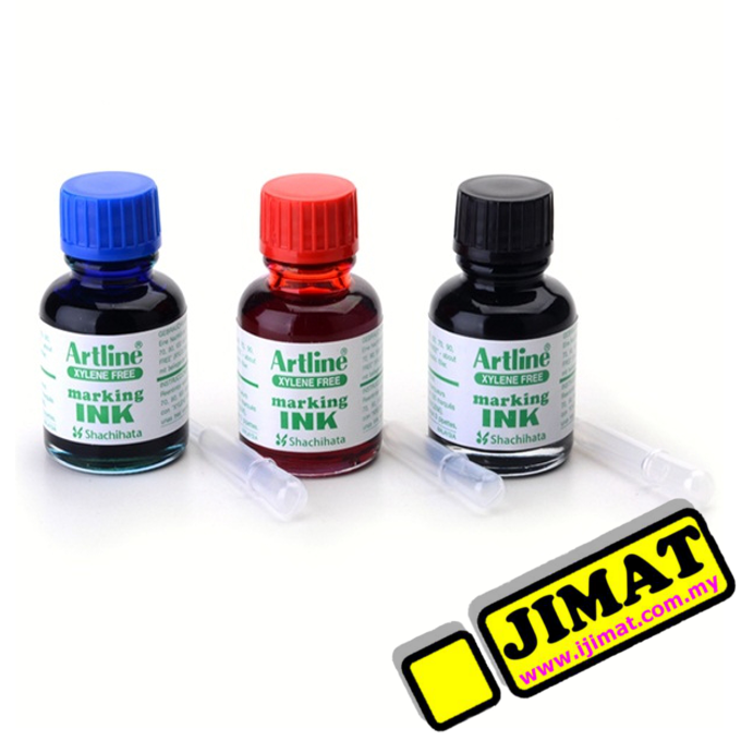 Artline ESK-20 Permanent Marker Marking Refill Ink 20ml (Black / Blue ...