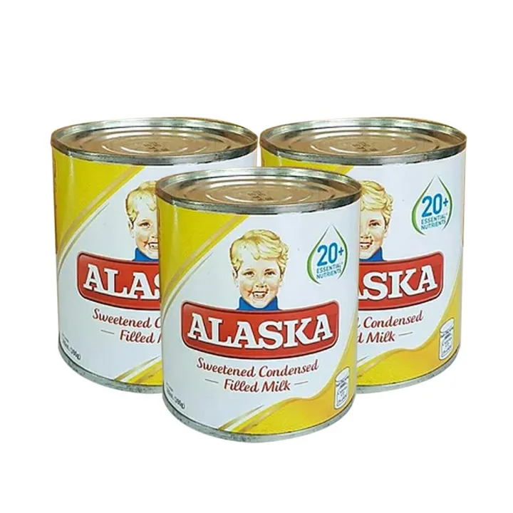 Alaska Sweetened Condensed Milk 3 Pack (300ml per pack) | Lazada PH
