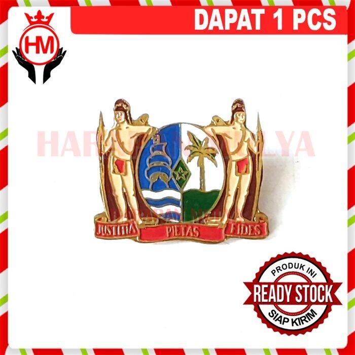 Pin Justina Pietas Fides Pin Bros Justina Pietas Fides - Harapan Mulya / 1pcs | Lazada Indonesia