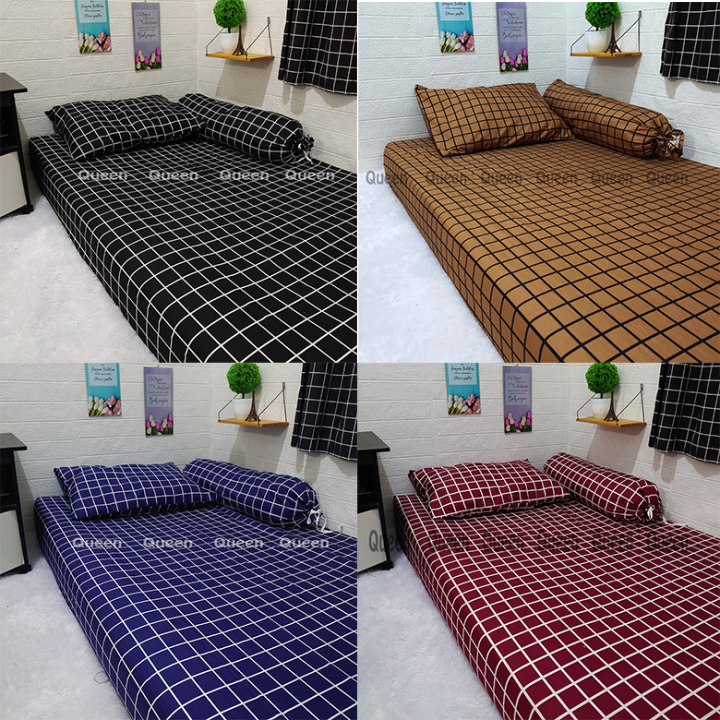 SEPRAI SUDUT KARET PROMO SPREI KOREA AESTHETIC 90X200 100X200 120X200 ...