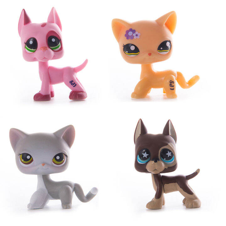 Little Pet Shop Lps ของเล่นแมวยืนของเล่นแมวสุนัขคอลลี่ดัชชุน D Cocker ...