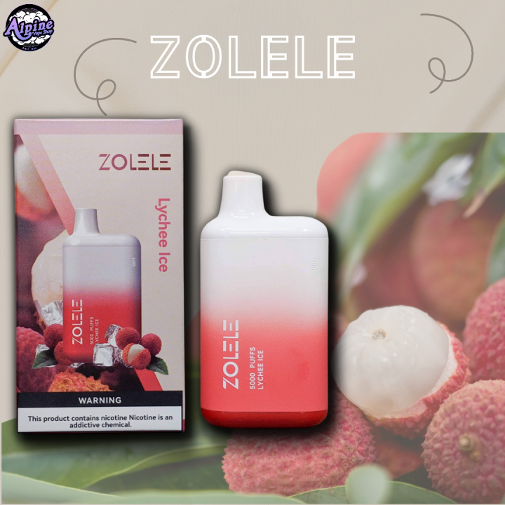 ZOLELE 5000 Puffs Rechargeable Disposable Vape Pod 5k Puff Dispo 3% ...