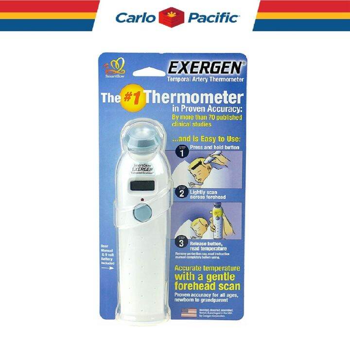 Exergen Temporal Artery Thermometer | Lazada PH