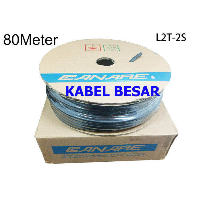Kabel Mic Stereo Canare L2T-2S / kabel canare 1 roll 80m - cable mic | Lazada Indonesia