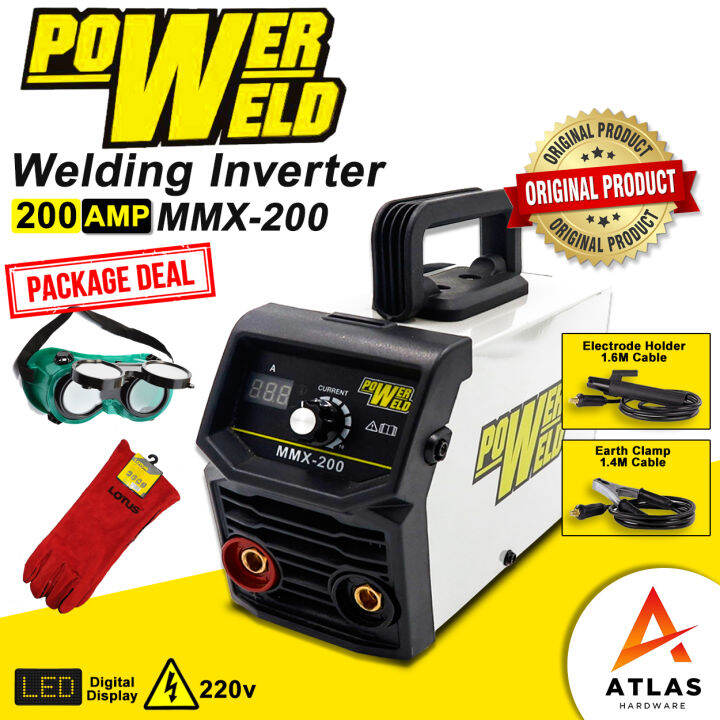 PowerWeld Mini Welding Inverter Machine 200amp | Lazada PH