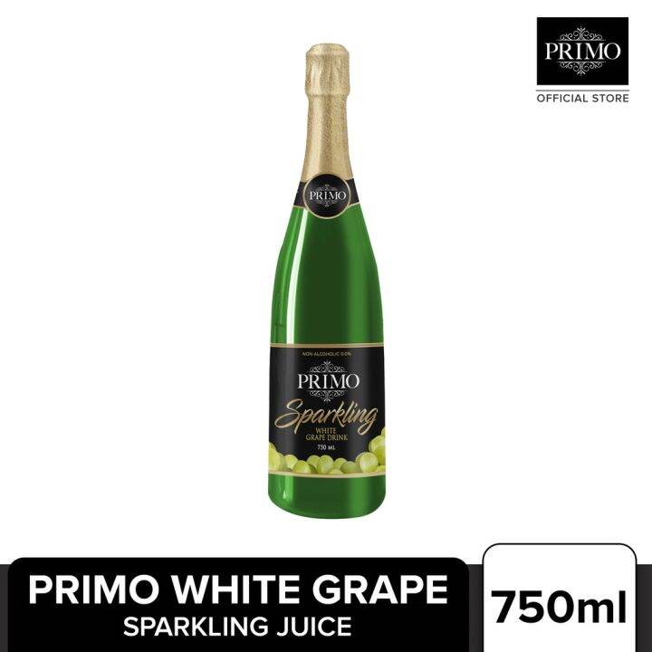 PRIMO White Grape Sparkling Juice 750ml | Lazada PH
