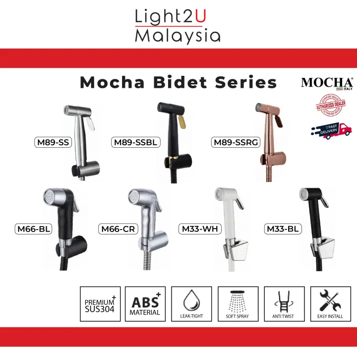 [Ready Stock]MOCHA Bathroom Bidet Spray Set Toilet Bidet Spray Toilet ...