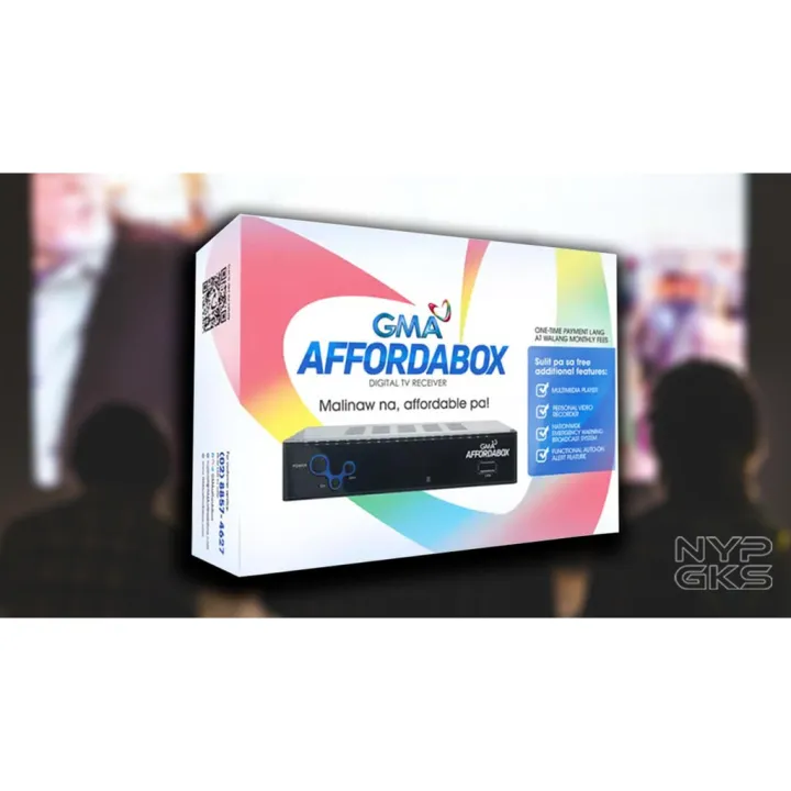 GMA Affordabox Digital TV Receiver TV Box Affordable Brand New | Lazada PH