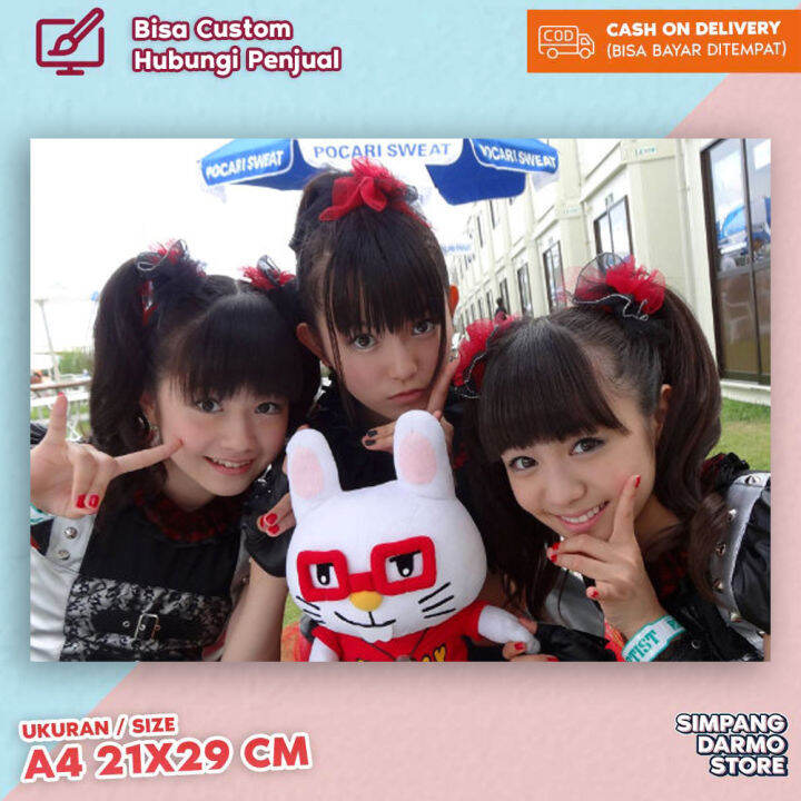 Poster Babymetal / Baby Metal / BM Terbaru Tersedia Berbagai Ukuran A4 ...