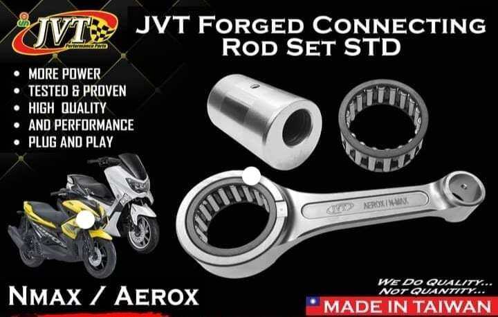 JVT Forged Connecting Rod Set STD (102mm) For Yamaha NMAX /AEROX ...
