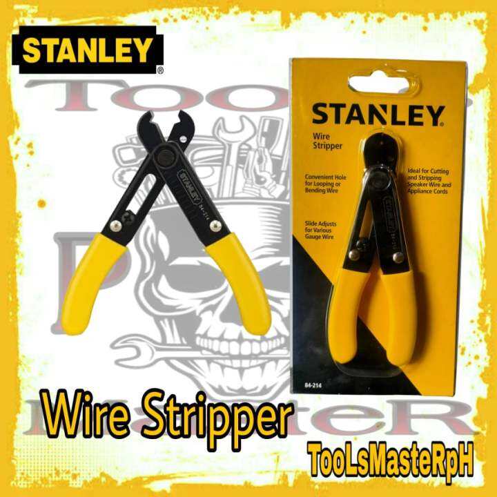 STANLEY Wire Stripper cutter #84-214 | Lazada PH