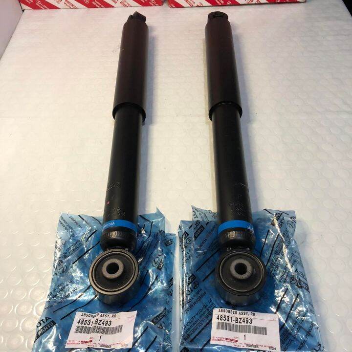GENUINE TOYOTA AVANZA 2011-2015 REAR SHOCK ABSORBER PAIR (48531-BZ493 ...