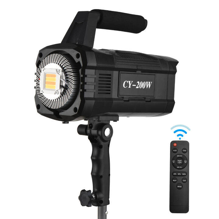 Andoer 100W COB Studio LED Video Light Photography Light Bi-color 3000 ...