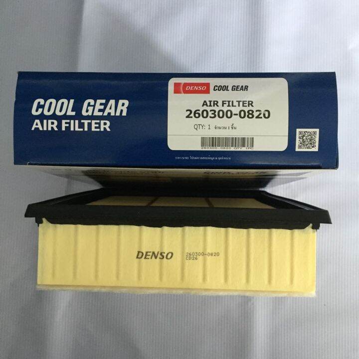ORIGINAL/GENUINE DENSO COOL GEAR ENGINE AIR FILTER FOR ISUZU DMAX ...