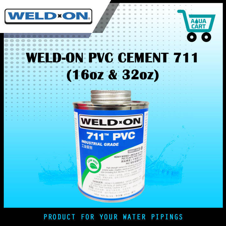 WELD-ON UPVC & CPVC CEMENT 711 | Lazada PH