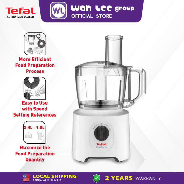 Tefal EasyForce Food Processor & Chopper/ Pengisar Makanan (DO2461) WAH ...