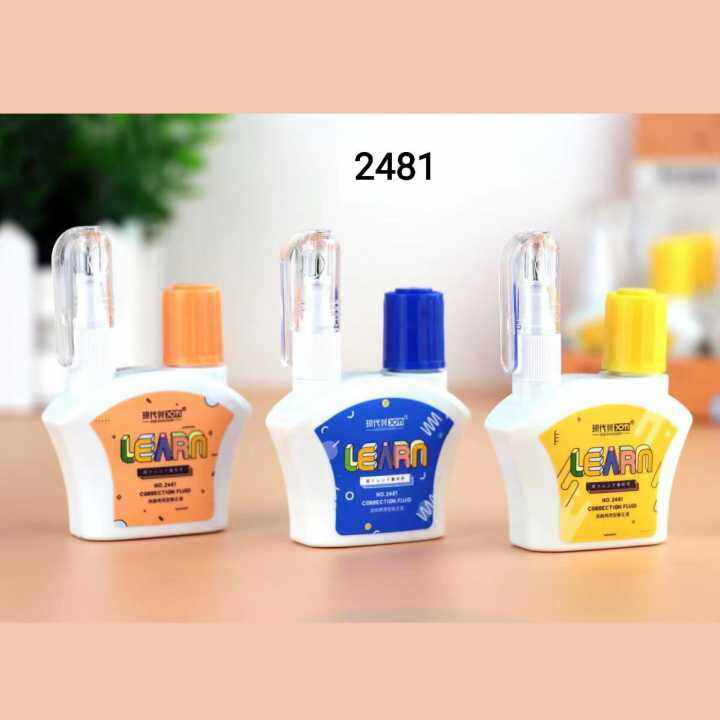 SOS Tipex XDM Kombinasi(Metal Tip+Kuas)/Correction Fluid/Tipex Cair ...