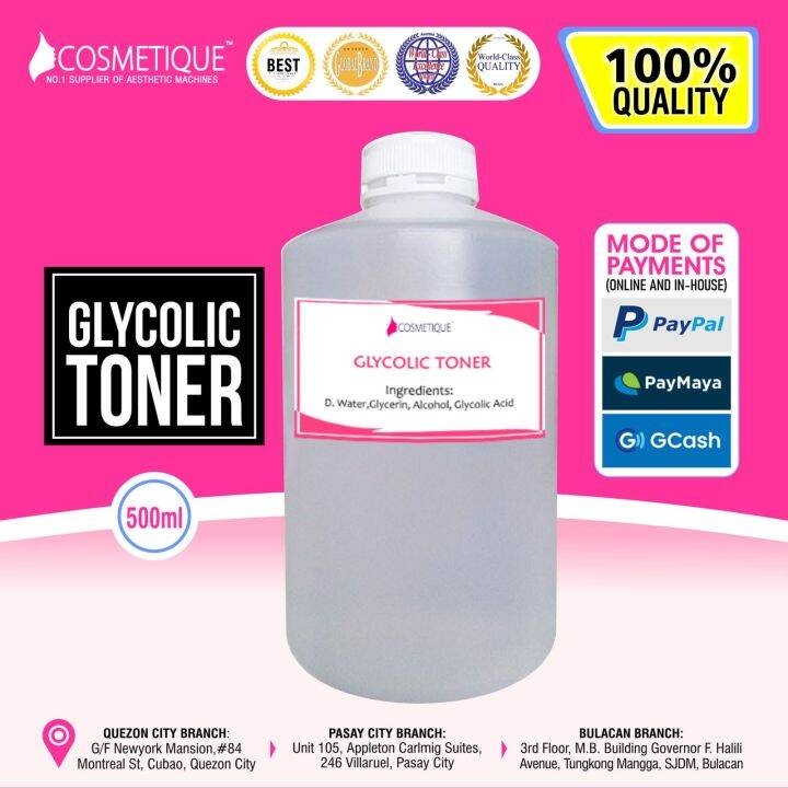 Glycolic Acid Toner 500ml | Lazada PH
