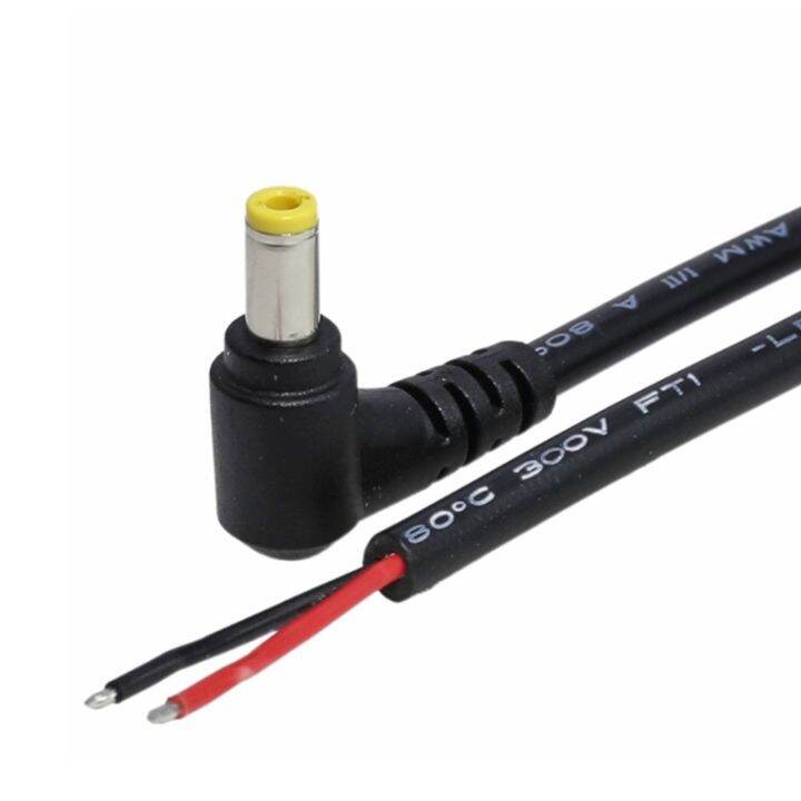 DC Power Pigtails Cable DC 5.5MM x 2.5MM Male Plug to Bare Wire Open ... DC Power Pigtails Cable DC 5.5MM x 2.5MM Male Plug to Bare Wire Open ...