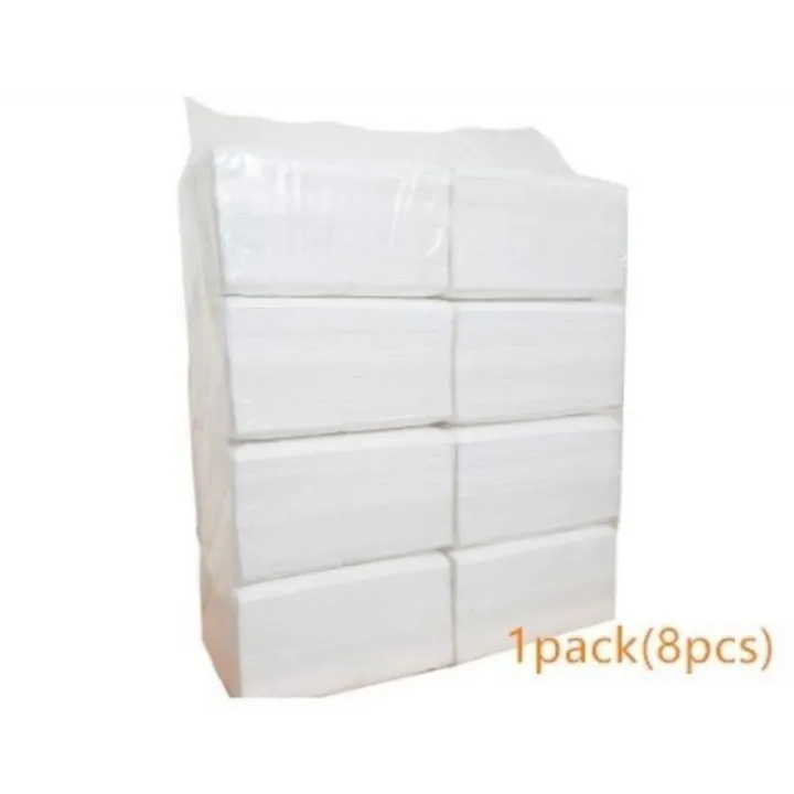 8 packs plain tissue / facial tissue /tissue paper | Lazada PH