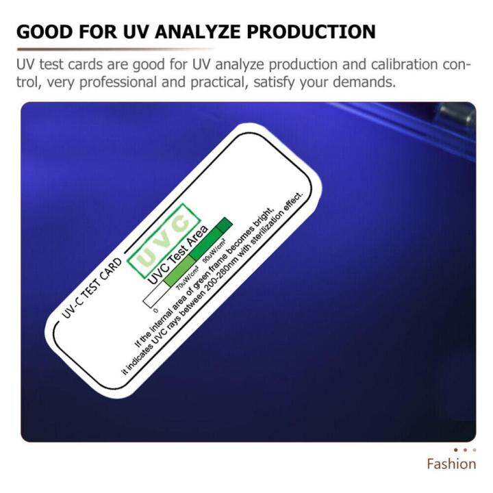Indicator Cards Light Effects Tester Household UV Test Uvc Cards Card ...