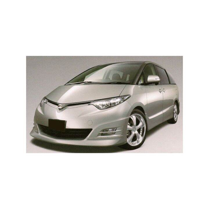 Toyota estima acr50 aeras bumper addon modellista modelista front skirt ...