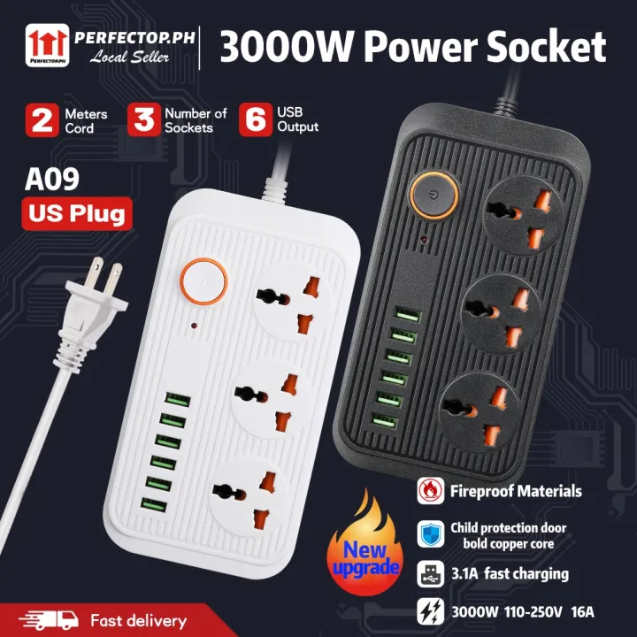 Explosive models ♞buy 1 take 1 giftA09 US Plug Power Extension Cord ...